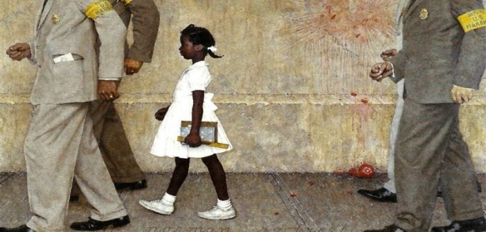 Découvrez la première enfant noire à être inscrite dans une école pour ...