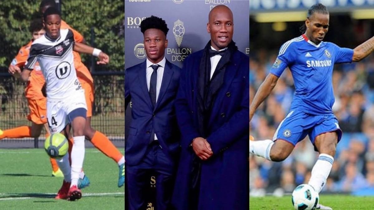 Le jeune Isaac Drogba suit les traces de son père-Photo