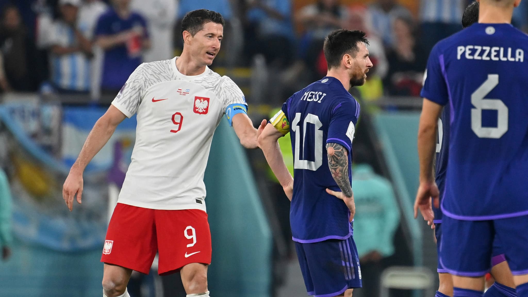 CDM 2022 / Argentine-Pologne : les réactions de Messi et Lewandowski ...